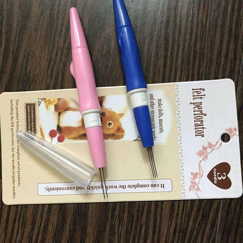 Women-Needle-pen-the-poking-wool-felt-replace-needles-DIY-Art-Handwork ...